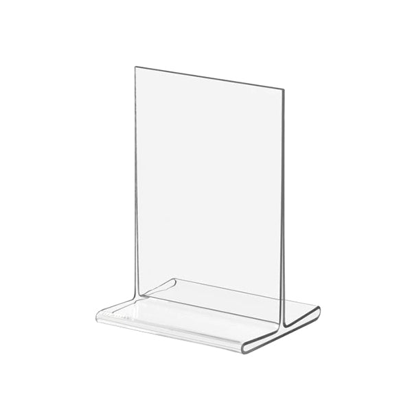 3.5x5 Top Loading Double Sided Acrylic Sign Holder Pack of 4pcs ...
