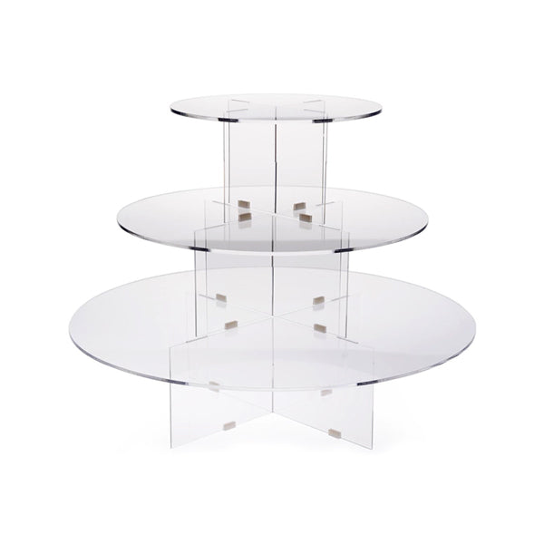 Clear Acrylic 3 tiered Display – acrylicsheetsindia