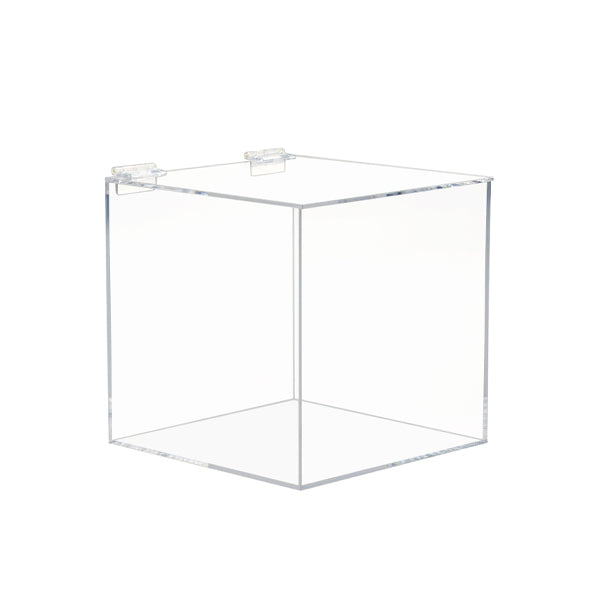 Clear Acrylic Box with Hinged Lid - Custom Size – acrylicsheetsindia